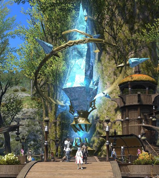 Aetheryte, Aethernet a Teleport - CZ/SK Final Fantasy XIV komunita